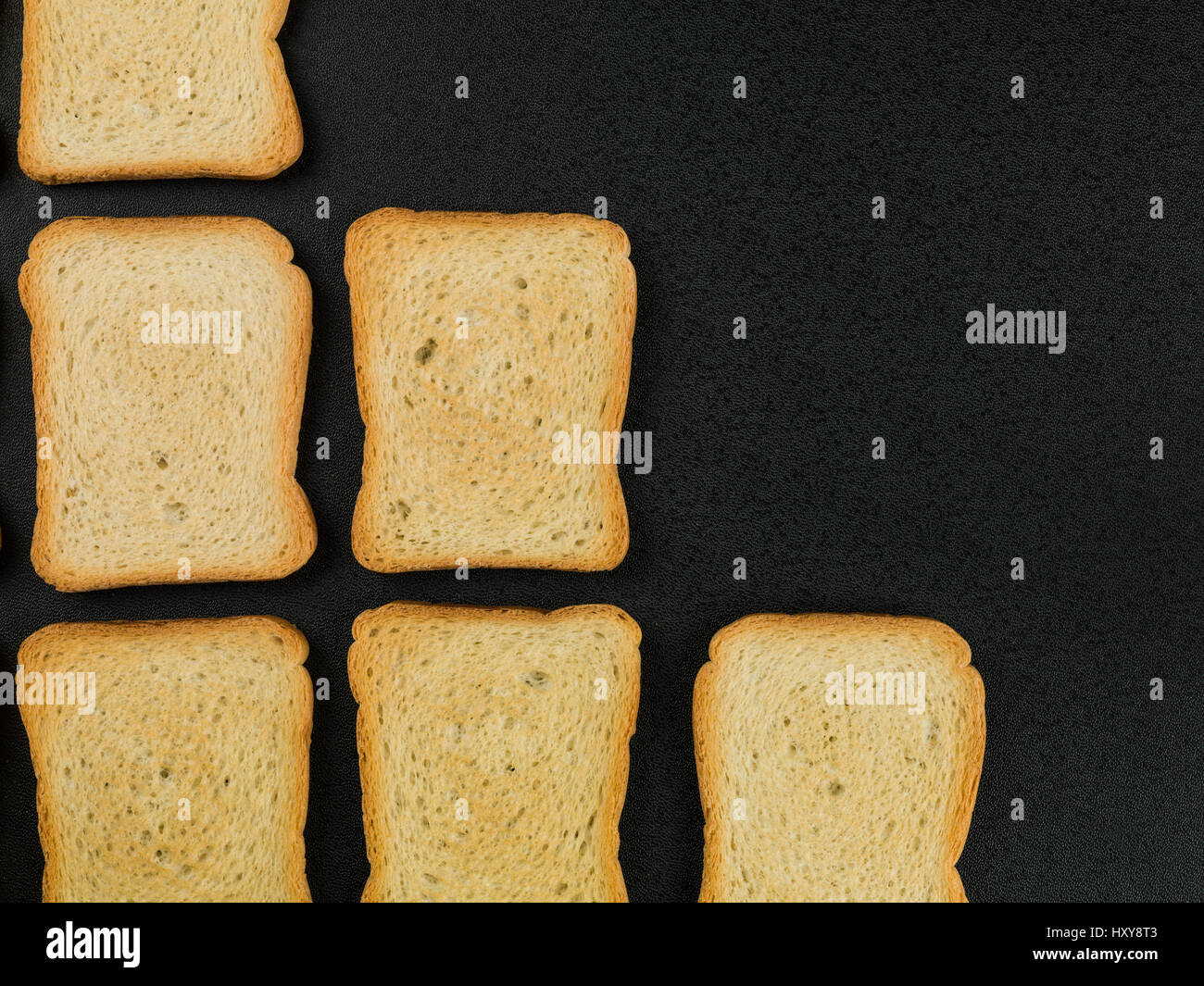 Toast shapes hi-res stock photography and images - Alamy