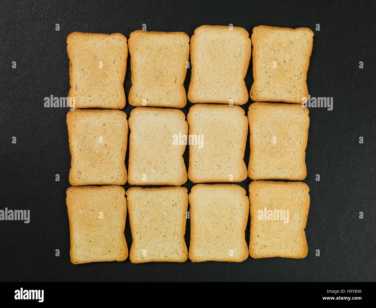 Toast shapes hi-res stock photography and images - Alamy