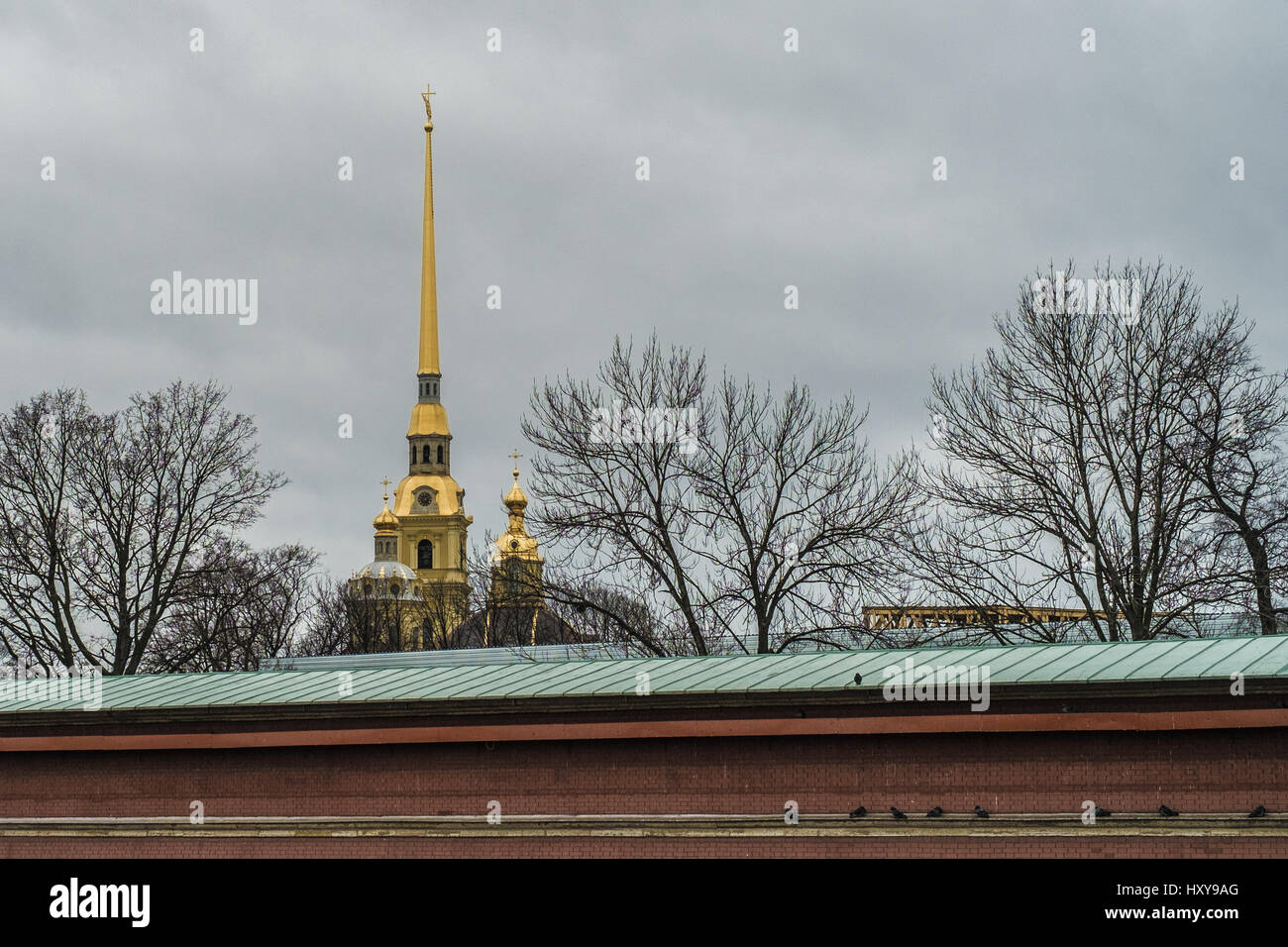 Peter and Paul Fortress, the original citadel of St. Petersburg, Russia ...