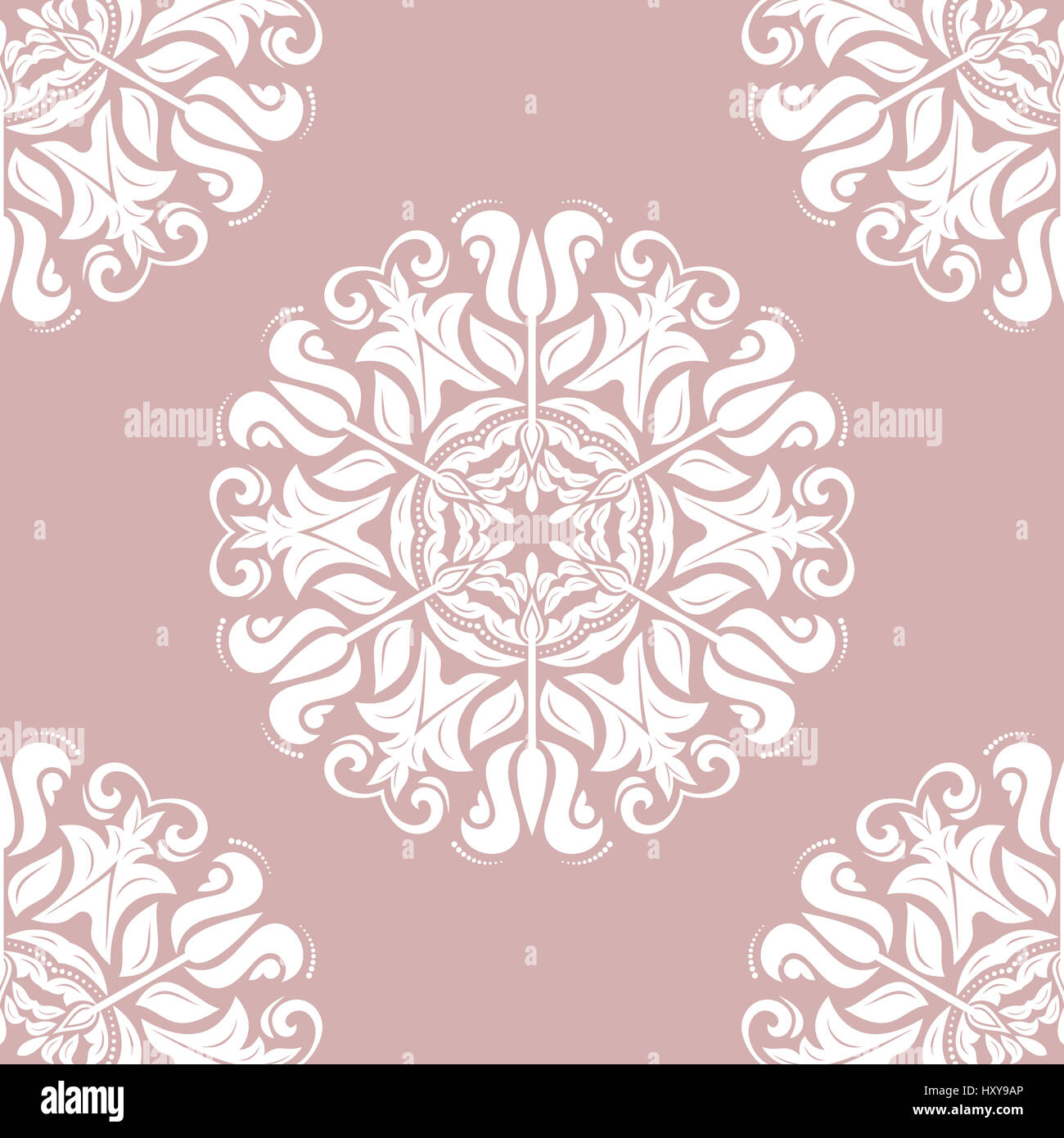 Seamless Baroque Pattern Stock Photo - Alamy