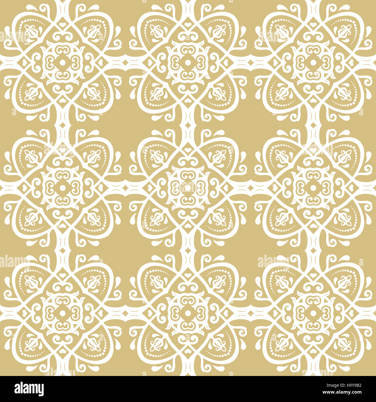 Seamless Baroque Pattern Stock Photo - Alamy