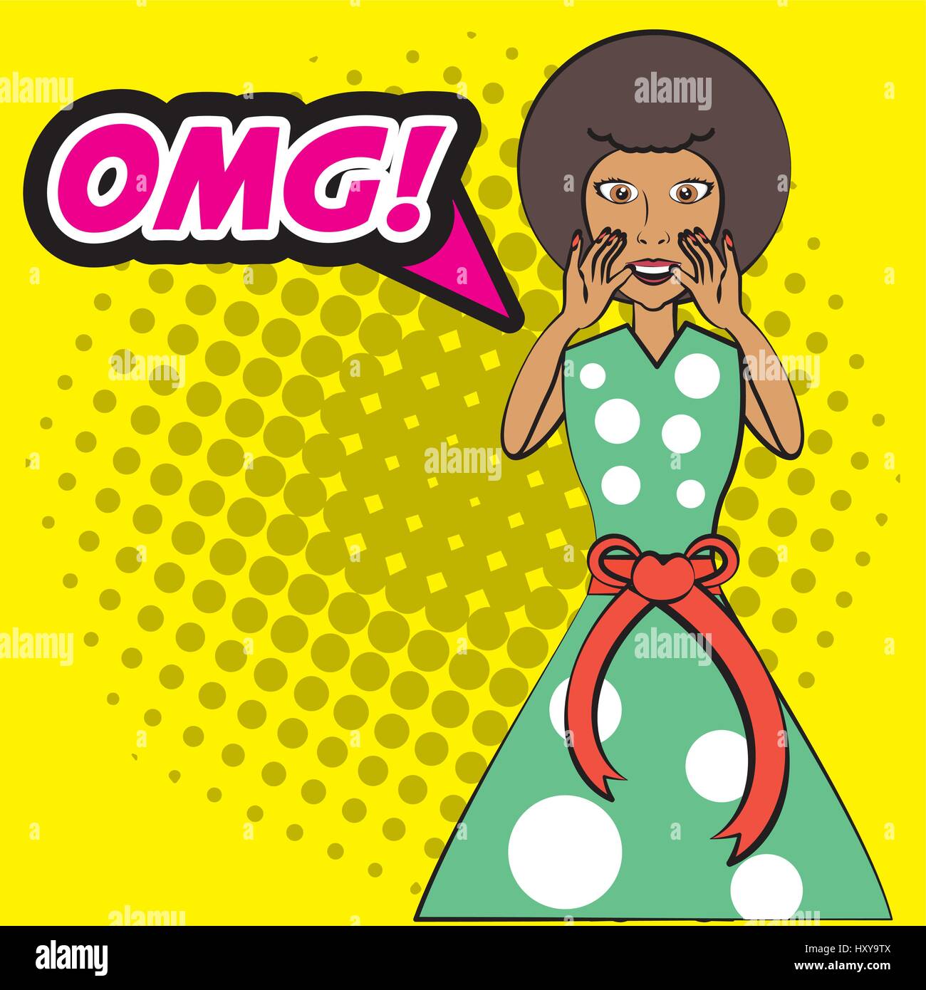 Omg girl Stock Vector Images - Alamy