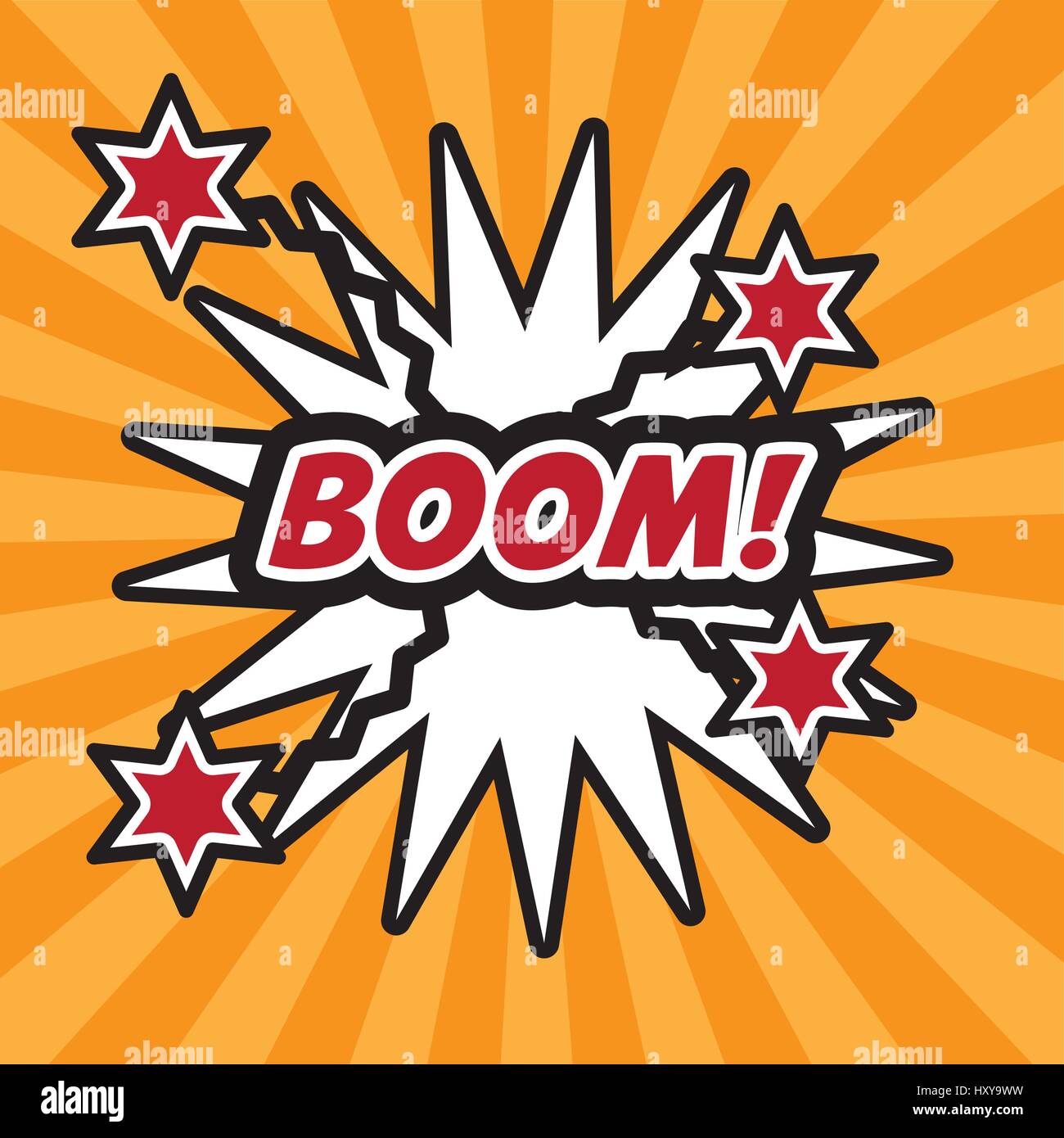 pop art boom comic bubble speech explotion vector illustration eps 10 ...