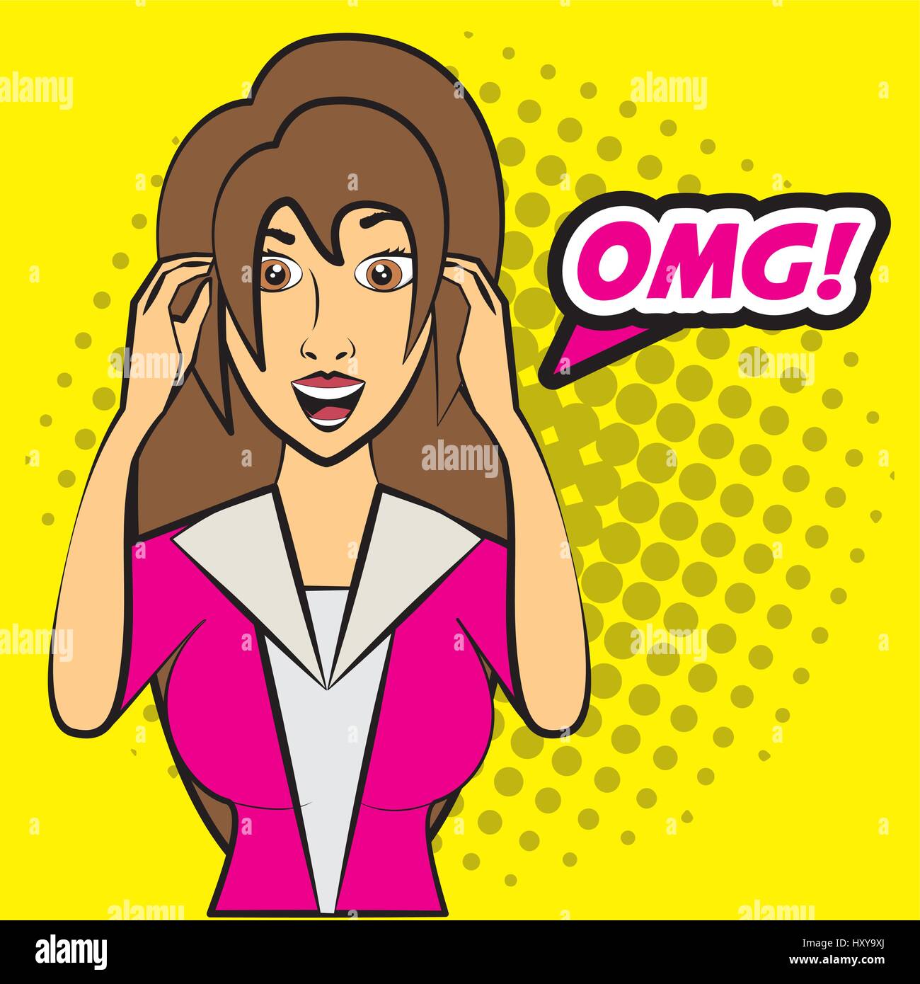 Oh pretty woman Stock Vector Images - Alamy