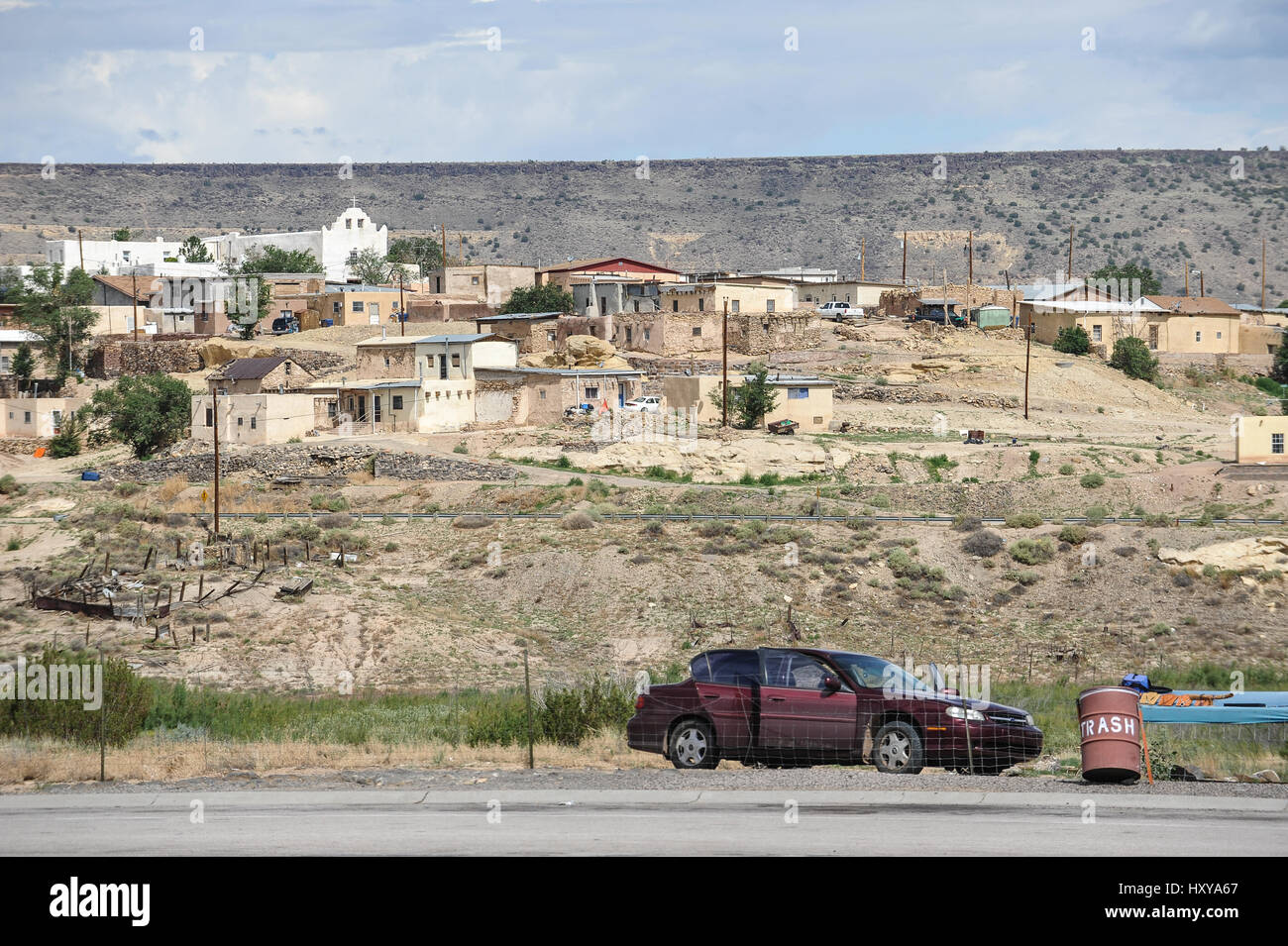 Indian Village, Route 66 Stock Photo - Alamy
