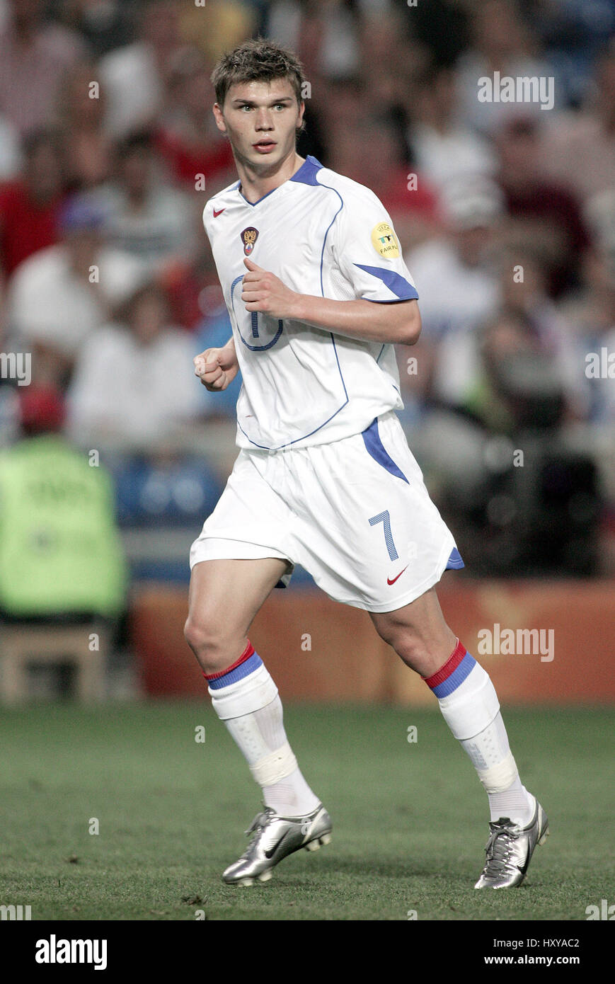 MARAT IZMAILOV RUSSIA & LOKOMOTIV MOSCOW FARO-LOULE ALGARVE PORTUGAL 12 June 2004 Stock Photo ...