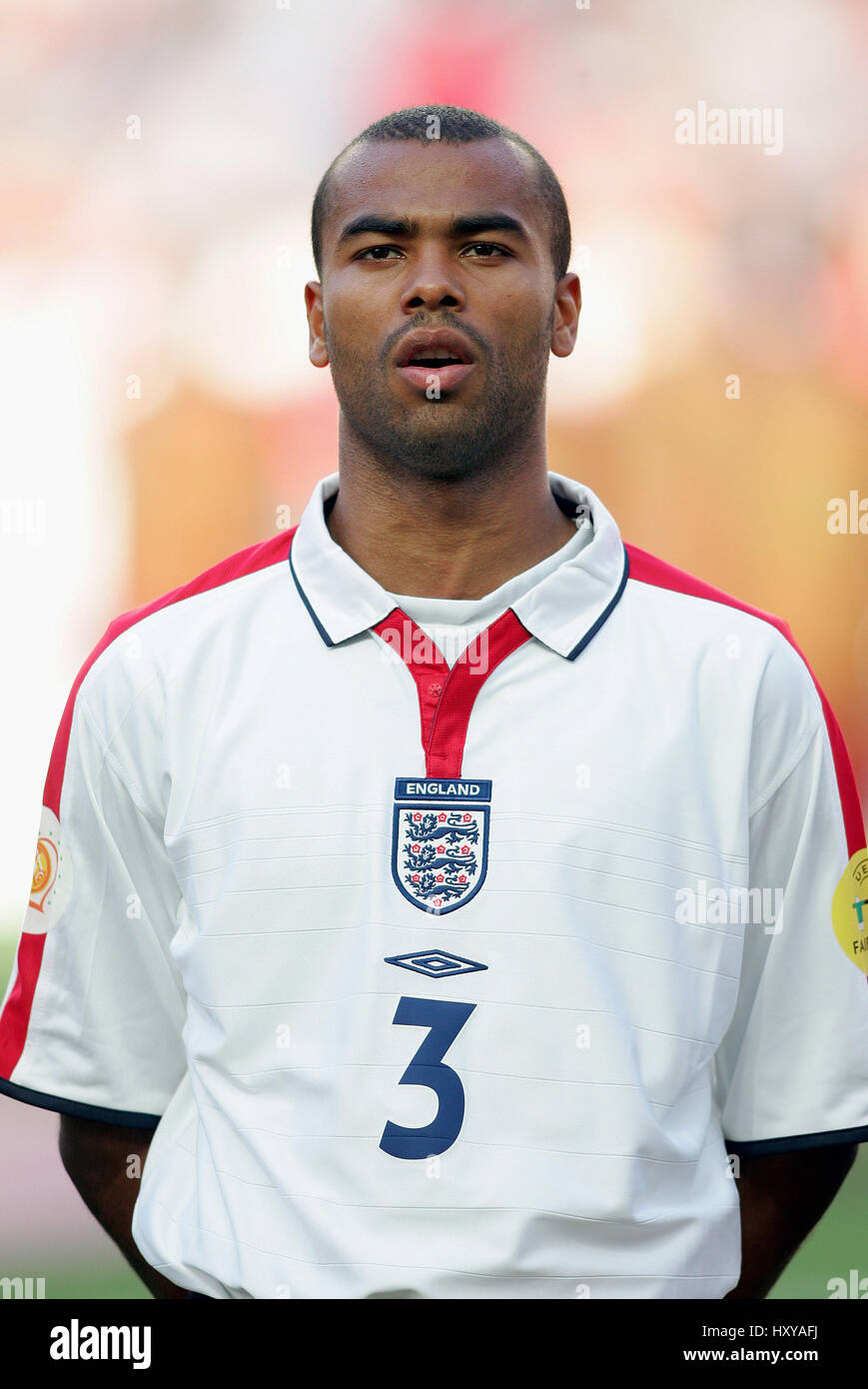 ASHLEY COLE ENGLAND & ARSENAL FC ESTADIO DA LUZ LISBON PORTUGAL 13 June ...