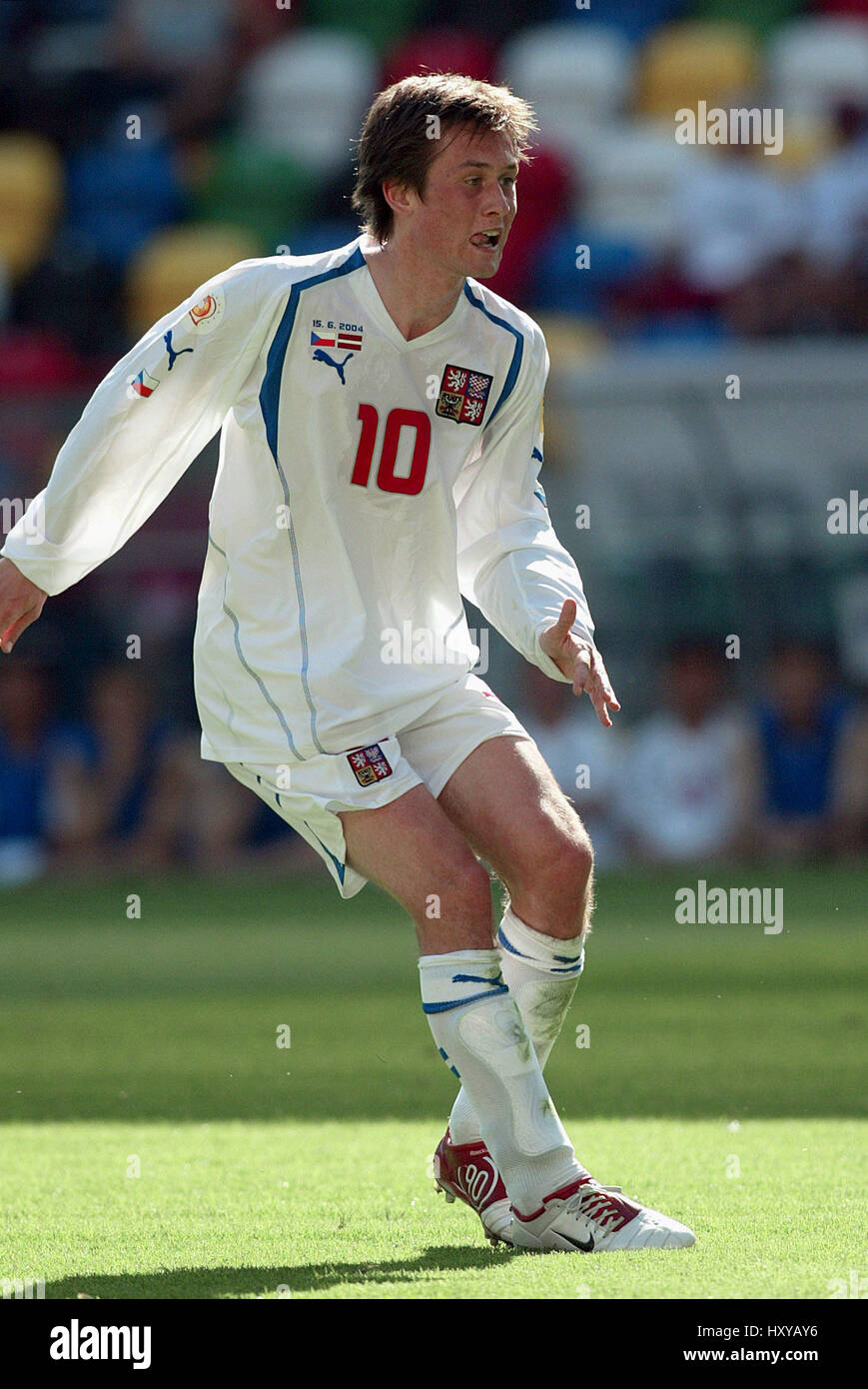 TOMAS ROSICKY CZECH REPUBLIC & B DORTMUND MUNICIPAL STADIUM AVEIRO ...