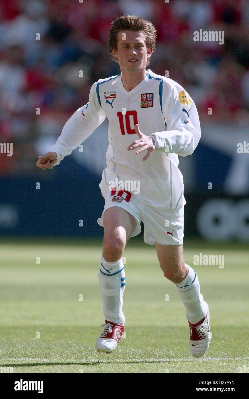 TOMAS ROSICKY CZECH REPUBLIC & B DORTMUND MUNICIPAL STADIUM AVEIRO ...