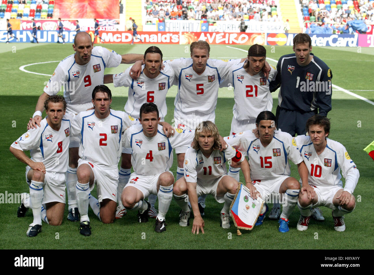 CZECH REPUBLIC TEAM GROUP CZECH REPUBLIC V LATVIA MUNICIPAL STADIUM ...