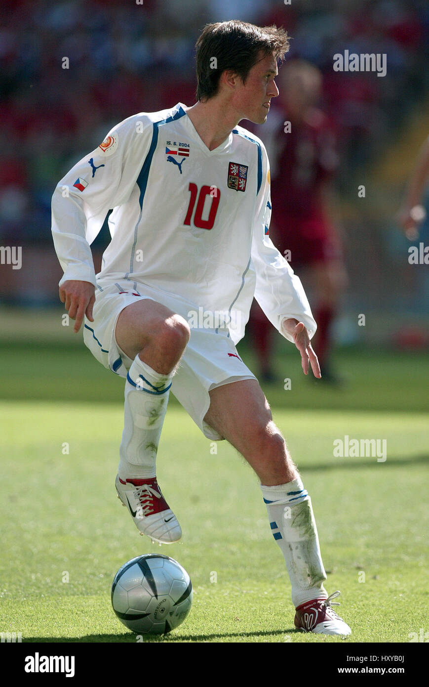 TOMAS ROSICKY CZECH REPUBLIC & B DORTMUND MUNICIPAL STADIUM AVEIRO ...