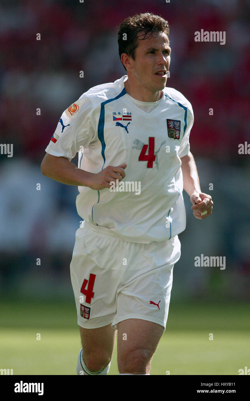 TOMAS GALASEK CZECH REPUBLIC & AJAX MUNICIPAL STADIUM AVEIRO PORTUGAL ...