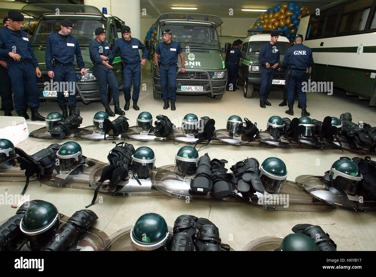 PORTUGESE POLICE & RIOT GEAR EURO 2004 MUNICIPAL STADIUM AVEIRO ...
