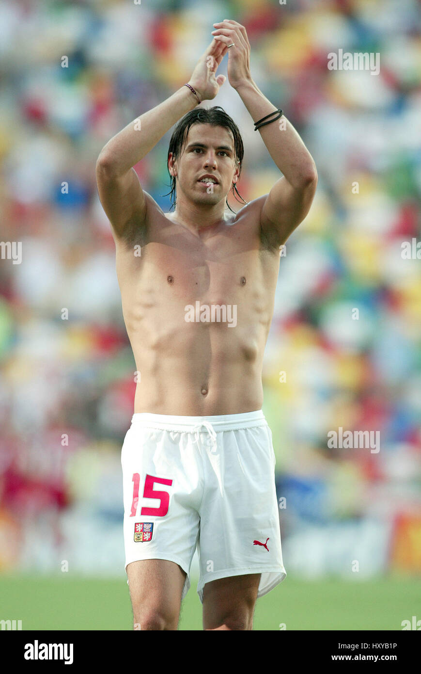 MILAN BAROS CZECH REPUBLIC & LIVERPOOL FC MUNICIPAL STADIUM AVEIRO ...