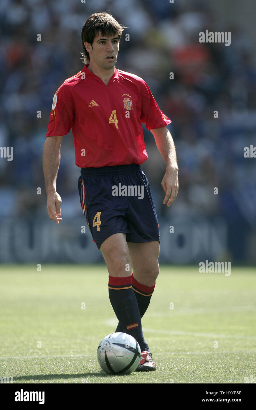 DAVID ALBELDA SPAIN & VALENCIA CF BESSA STADIUM PORTO PORTUGAL 16 June ...