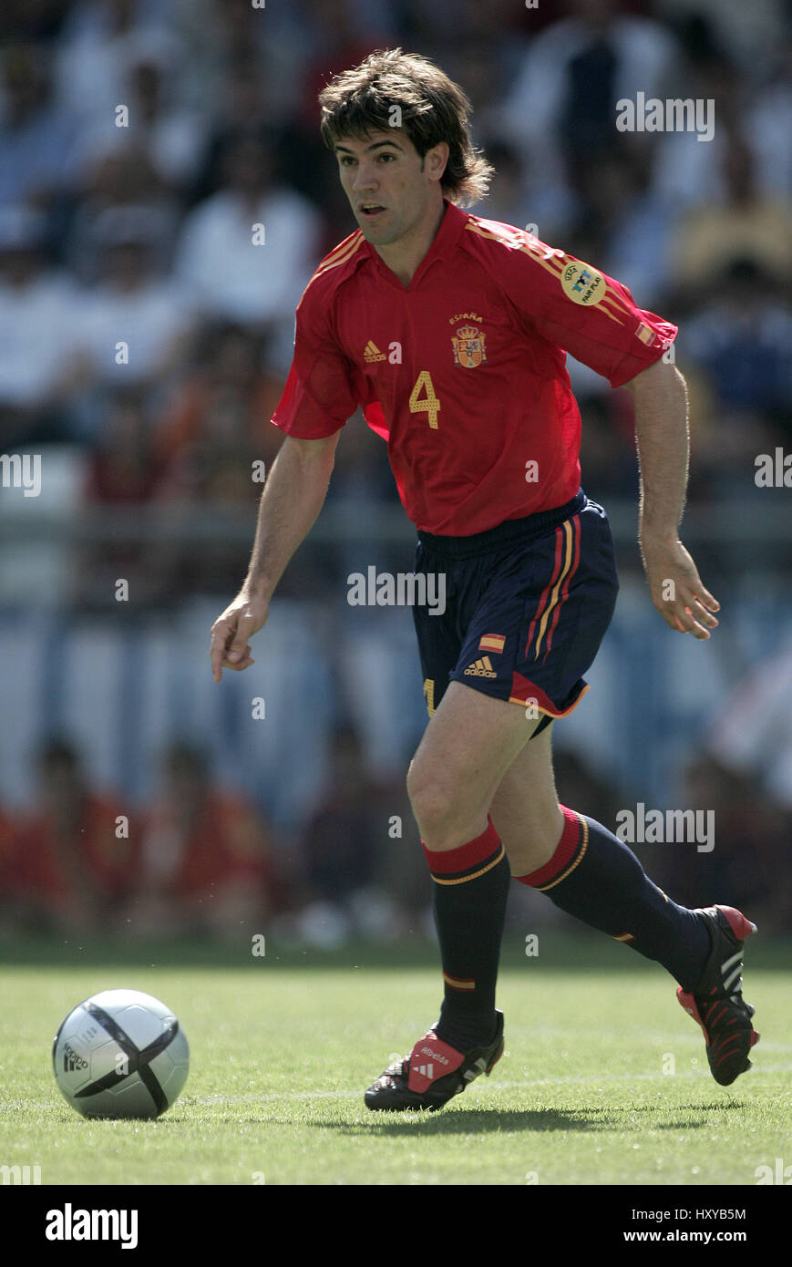 DAVID ALBELDA SPAIN & VALENCIA CF BESSA STADIUM PORTO PORTUGAL 16 June ...