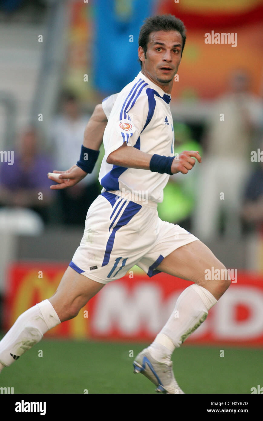 THEMISTOKLIS NIKOLAIDIS GREECE & ATLETICO MADRID BESSA STADIUM PORTO ...