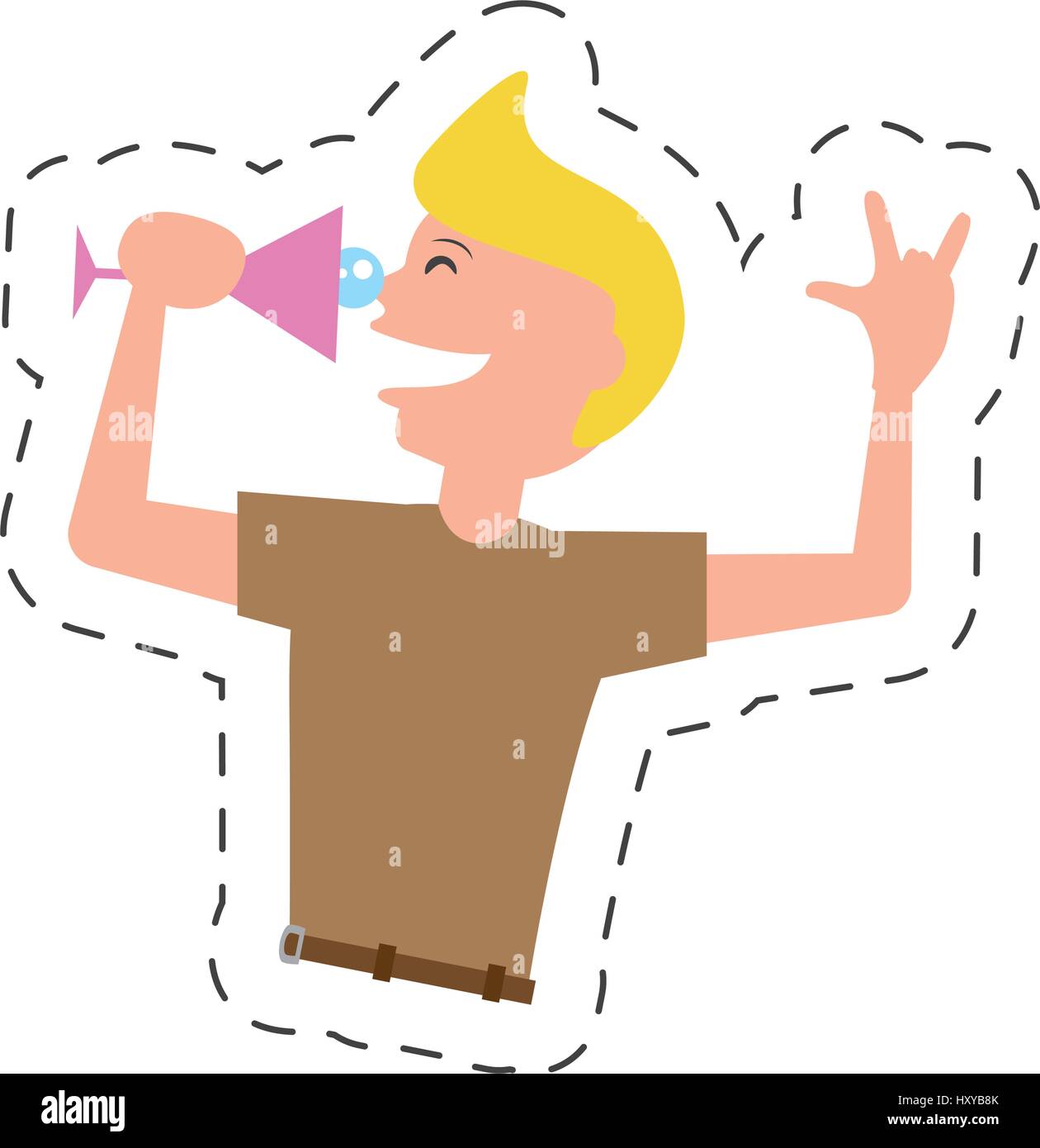 man party dance celebration Stock Vector Image & Art - Alamy
