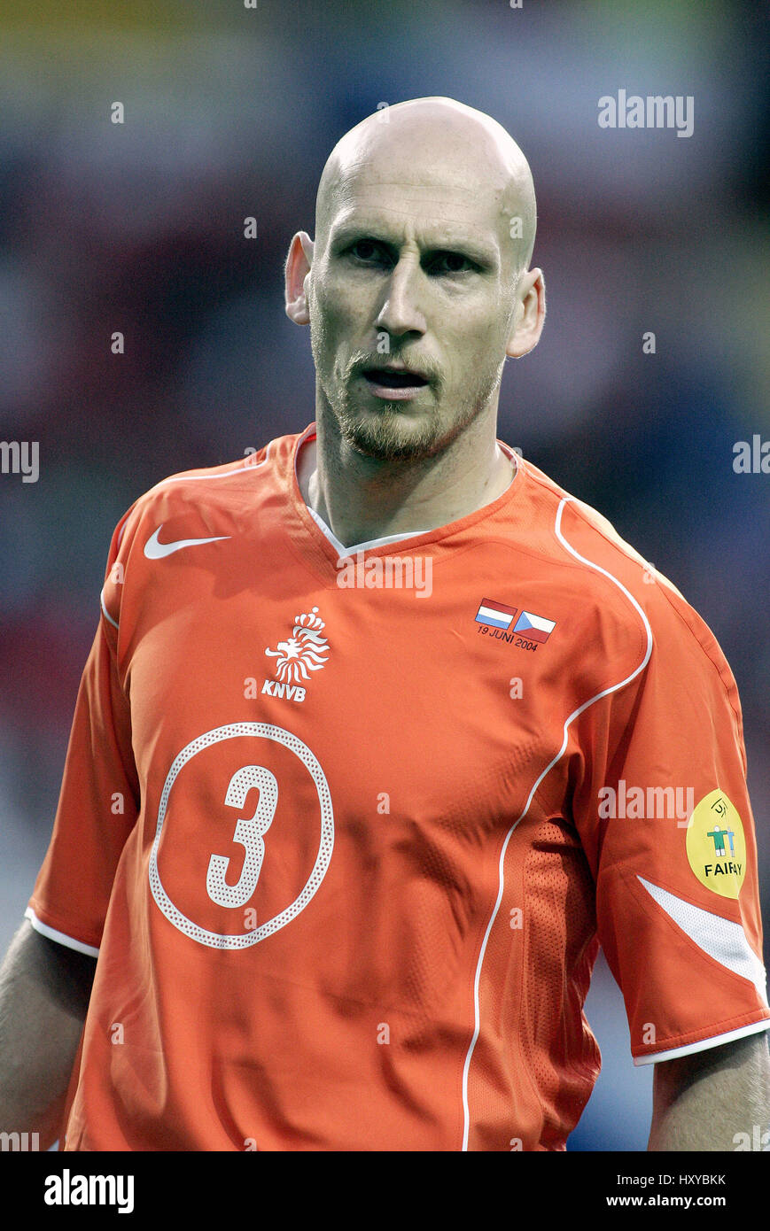 JAAP STAM HOLLAND & LAZIO MUNICIPAL STADIUM AVEIRO PORTUGAL 19 June ...