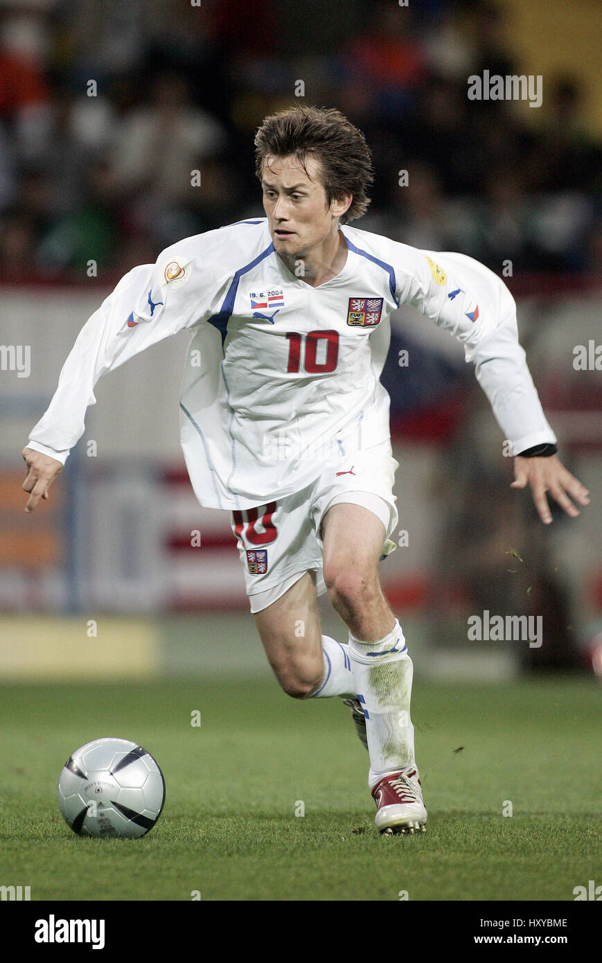 TOMAS ROSICKY CZECH REPUBLIC & B DORTMUND MUNICIPAL STADIUM AVEIRO ...