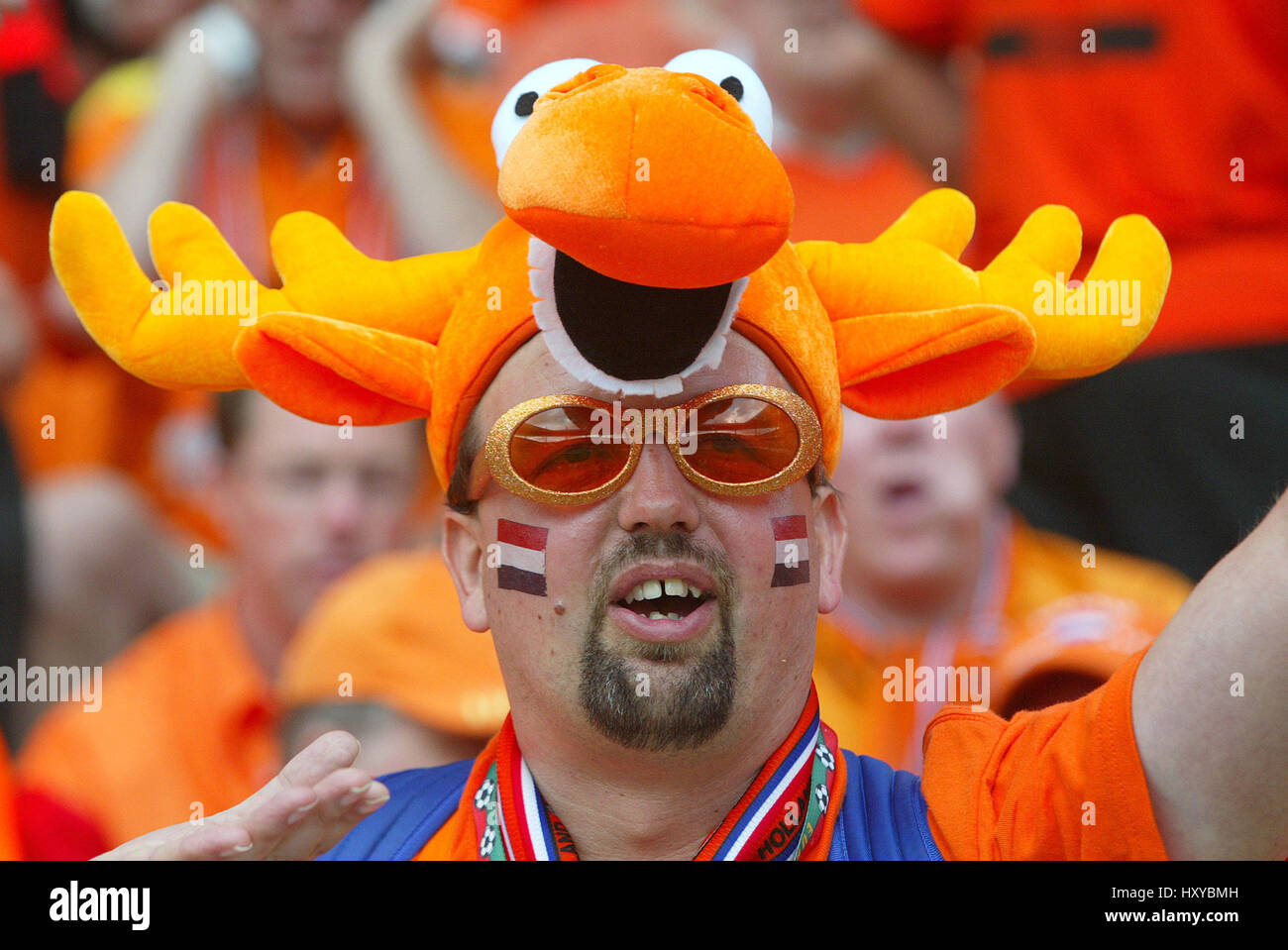 DUTCH FAN HOLLAND V CZECH REPUBLIC MUNICIPAL STADIUM AVEIRO PORTUGAL 19 ...