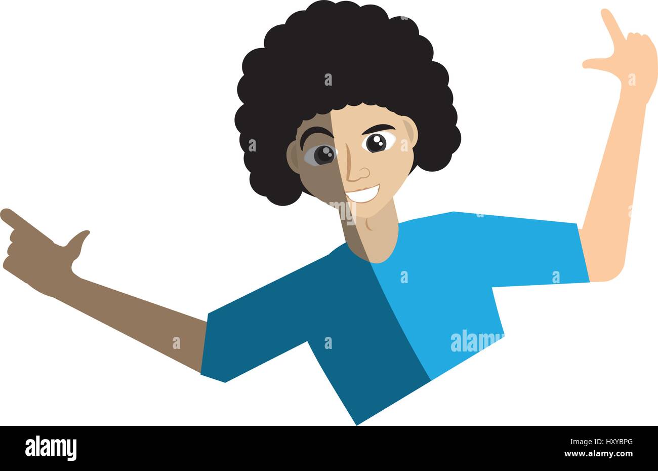 fun guy celebration happy Stock Vector Image & Art - Alamy