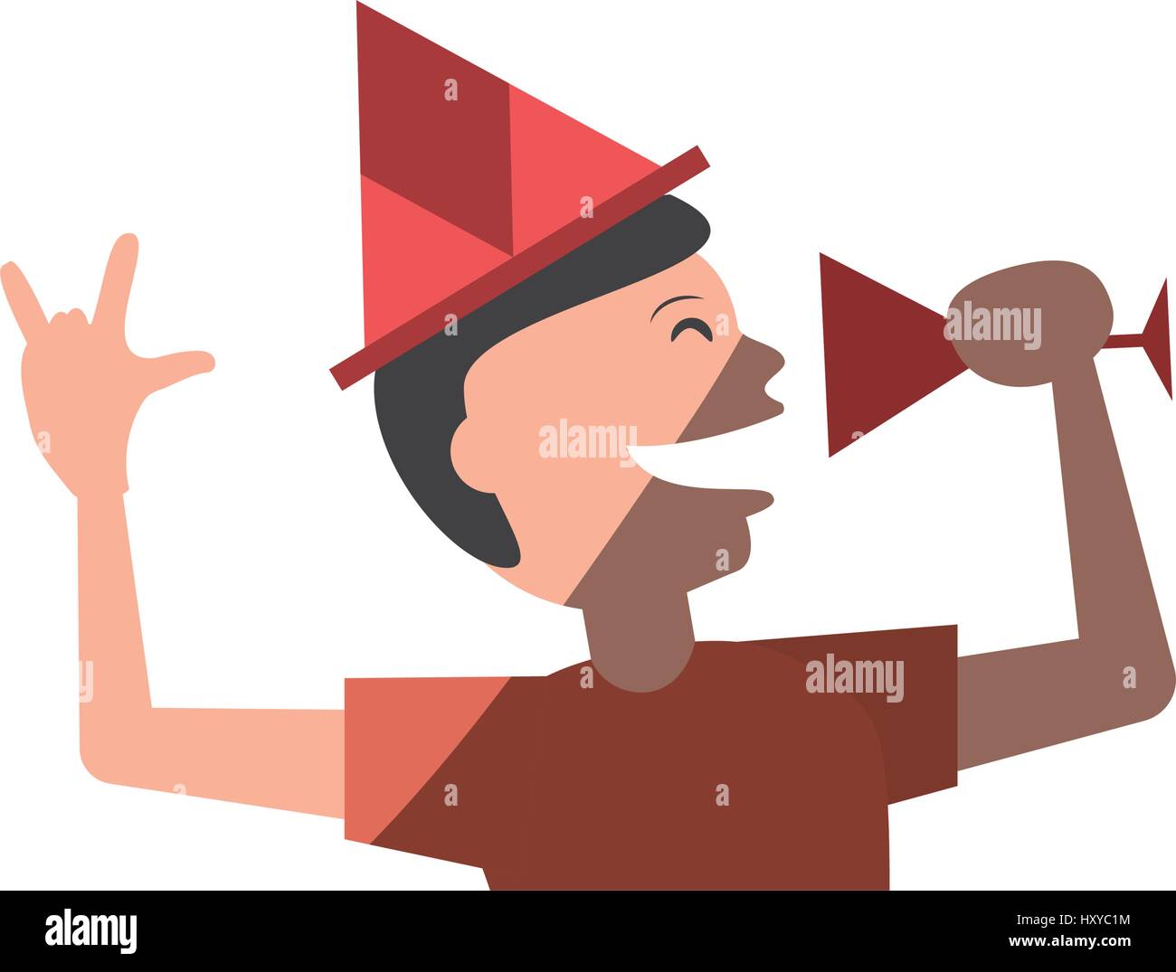 Young men pub black and white Stock Vector Images - Alamy