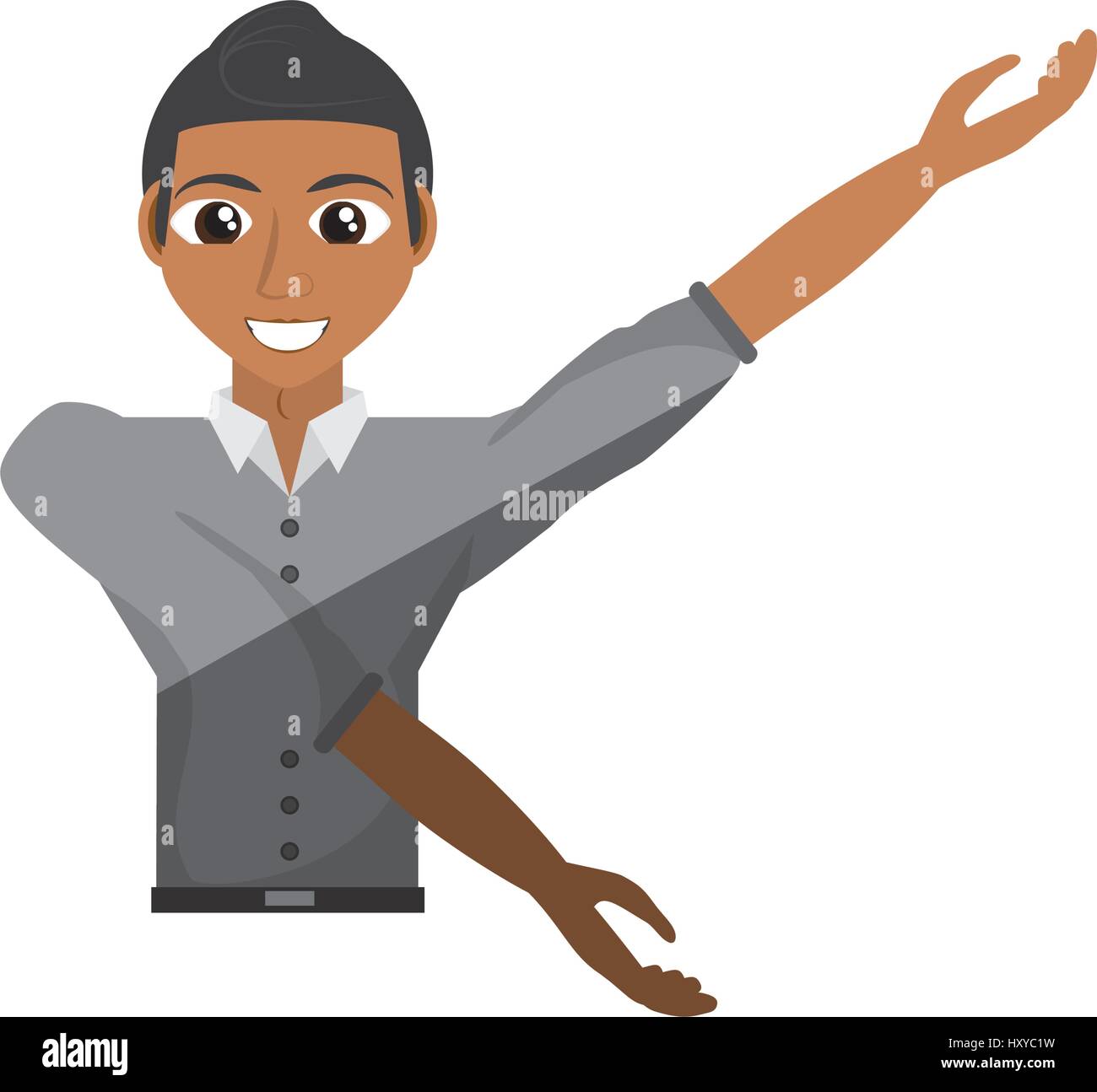 fun guy celebration happy Stock Vector Image & Art - Alamy