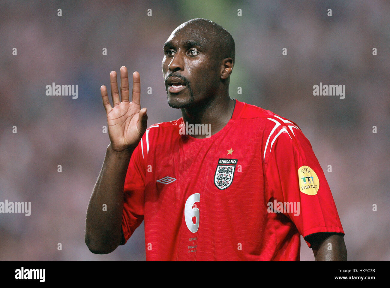SOL CAMPBELL ENGLAND & ARSENAL FC LUZ STADIUM LISBON PORTUGAL 21 June ...
