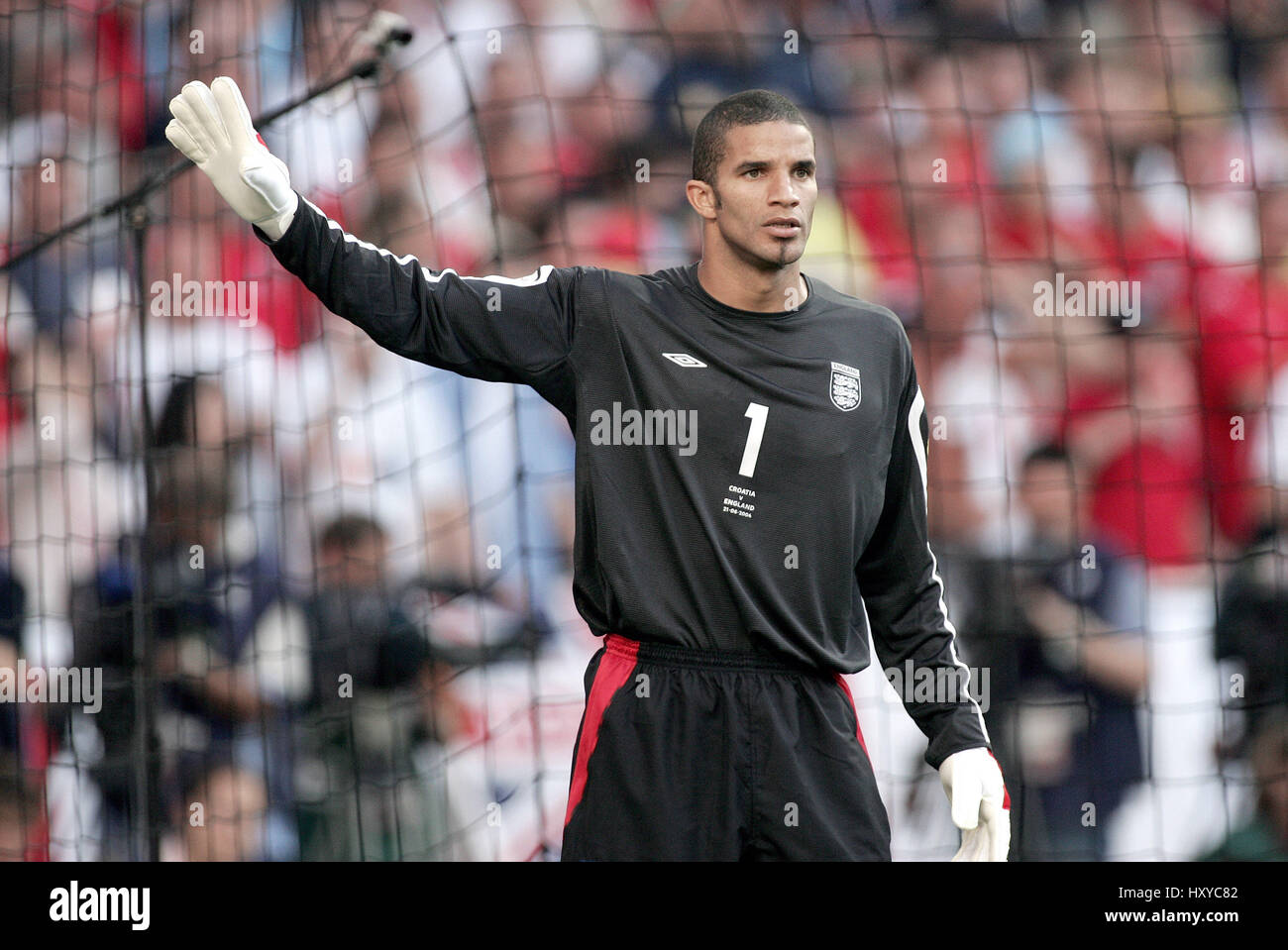 DAVID JAMES ENGLAND & MANCHESTER CITY FC LUZ STADIUM LISBON PORTUGAL 21 ...