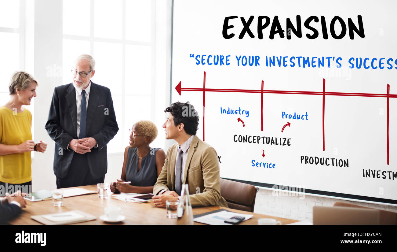 Expansion Business Venture Implementation Stock Photo - Alamy