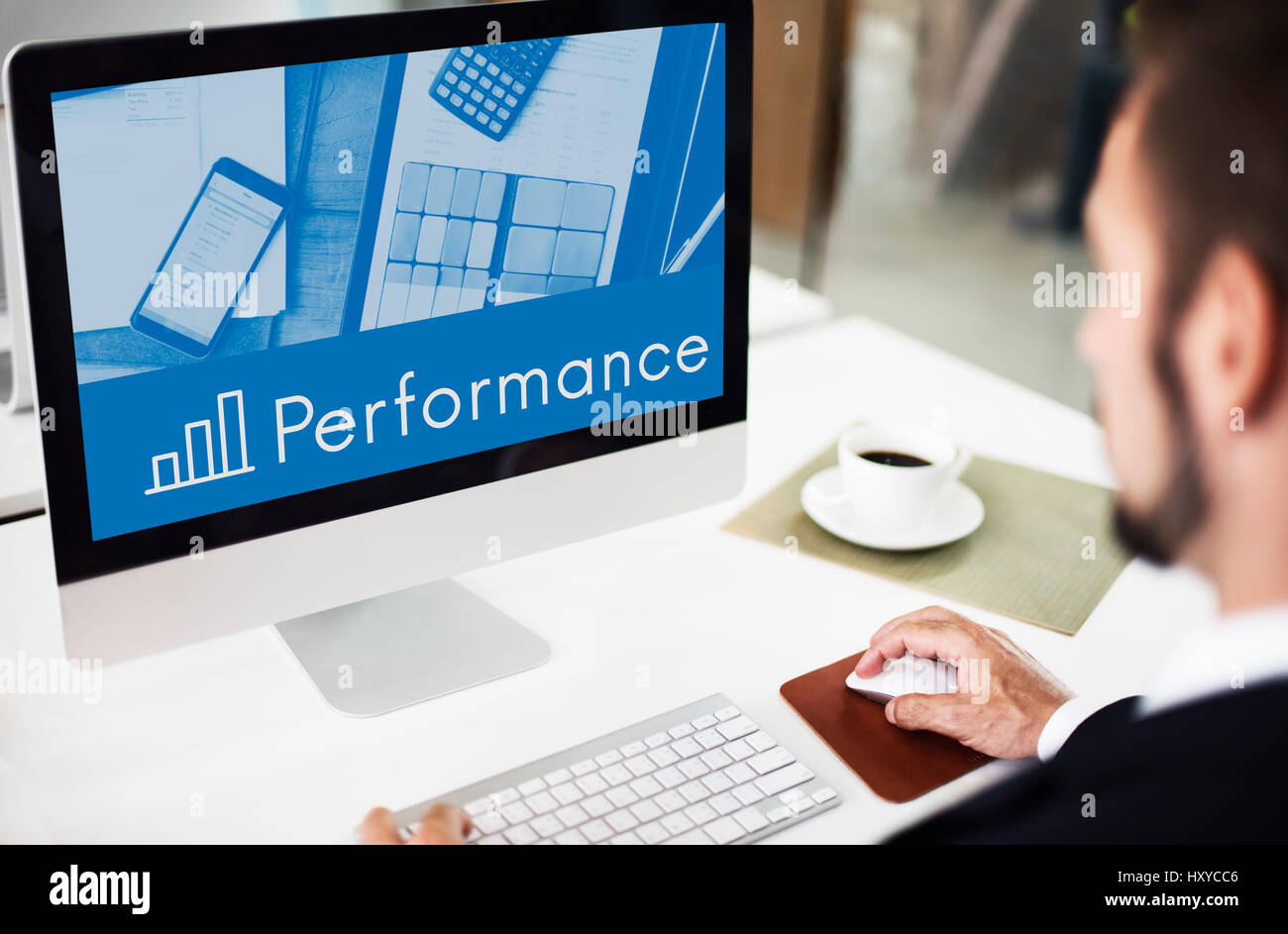 Investment Performance Progress Analysis Stock Photo - Alamy