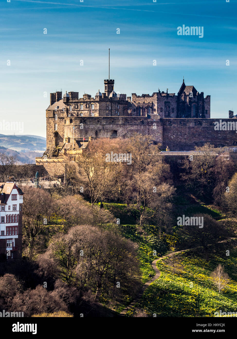 Edinburgh Castle Aerial High Resolution Stock Photography and Images ...
