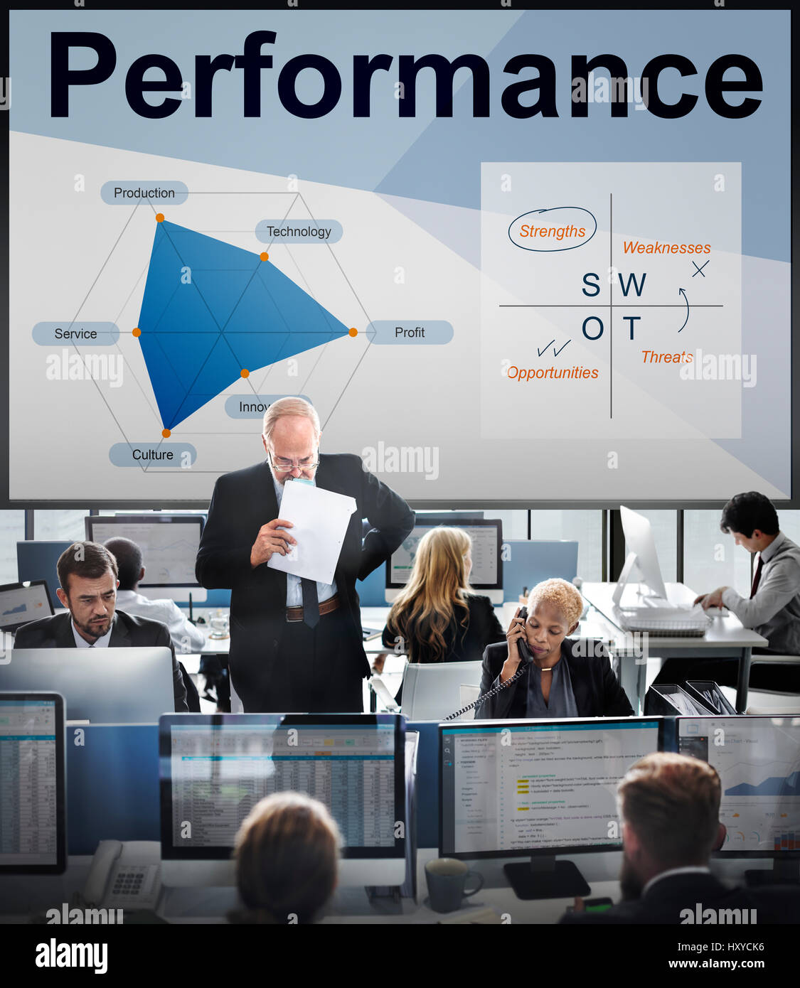 Information Performance Business Intelligence Communication Stock Photo ...