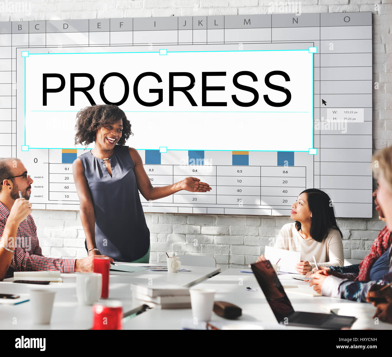 Progress Analysis Strategy Planning Organise Stock Photo - Alamy