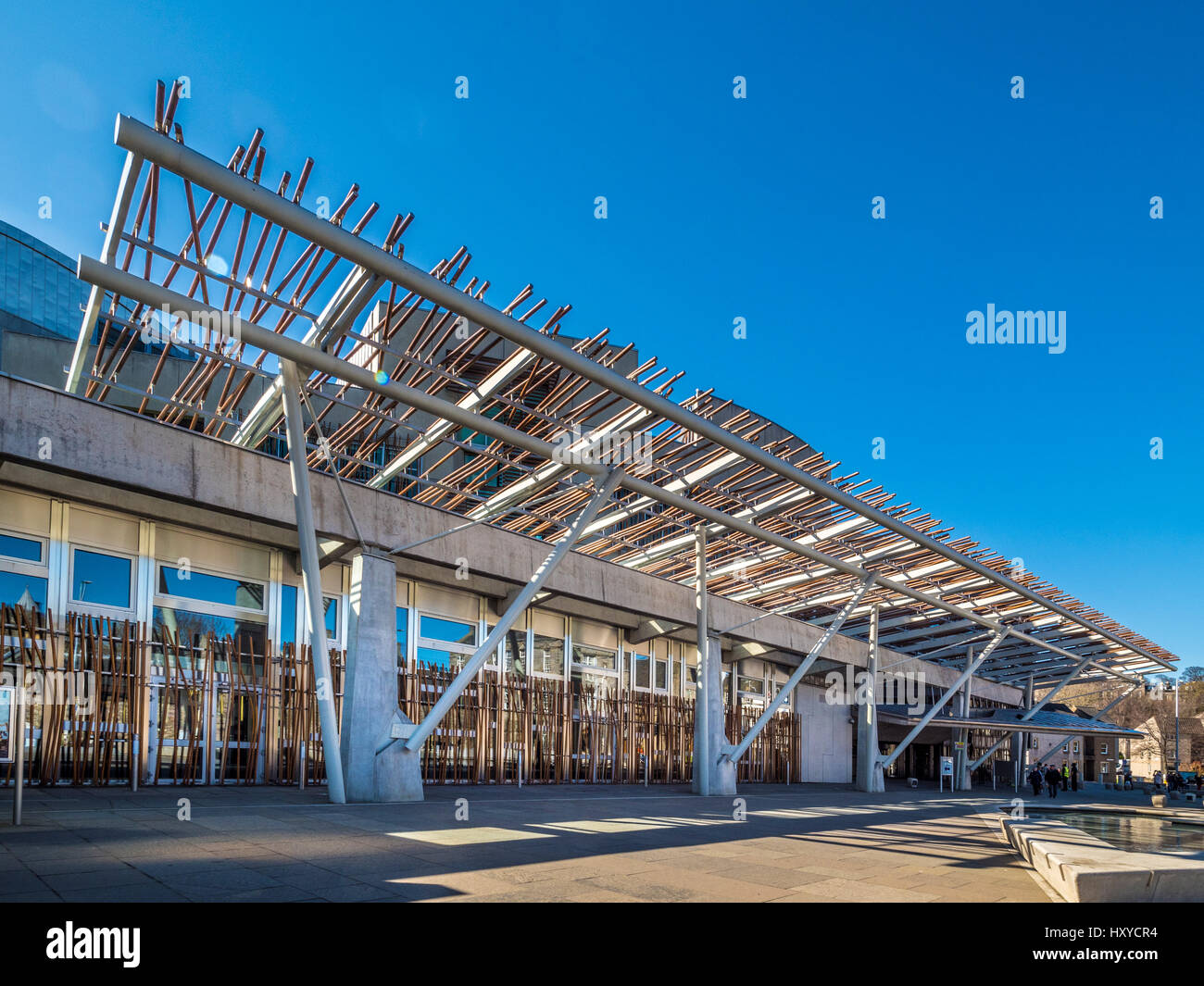 Scottish parliament building exterior hi-res stock photography and ...