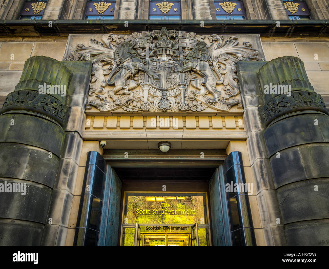 Scottish government building hi-res stock photography and images - Alamy