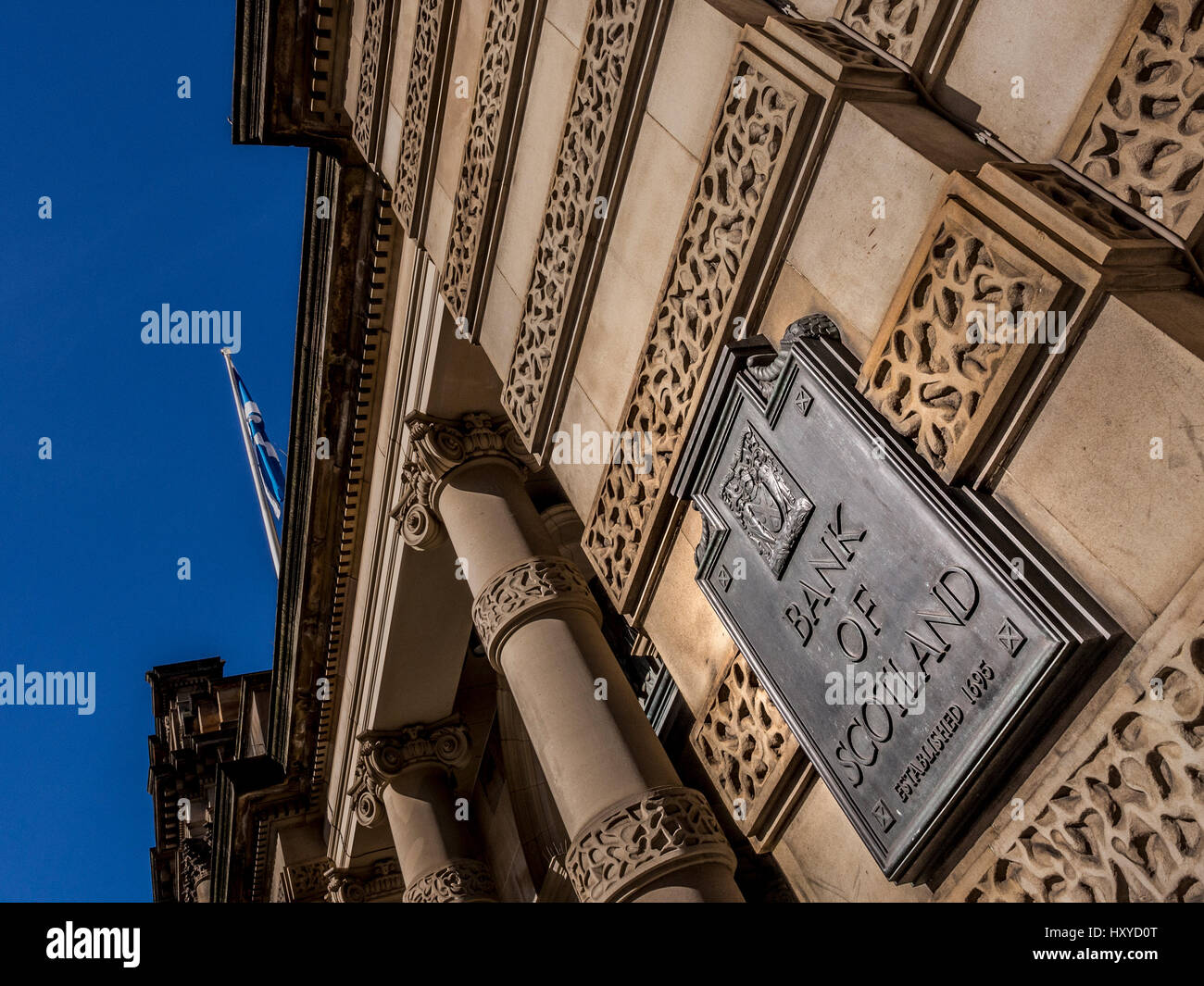 Angled bank sign hi-res stock photography and images - Alamy