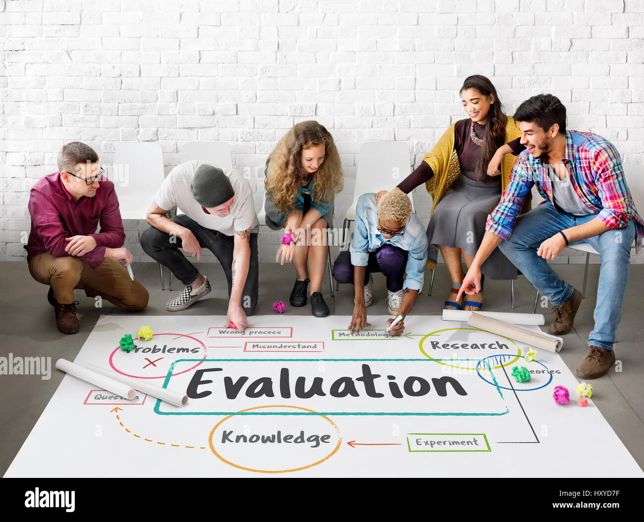 School education study process diagram Stock Photo - Alamy