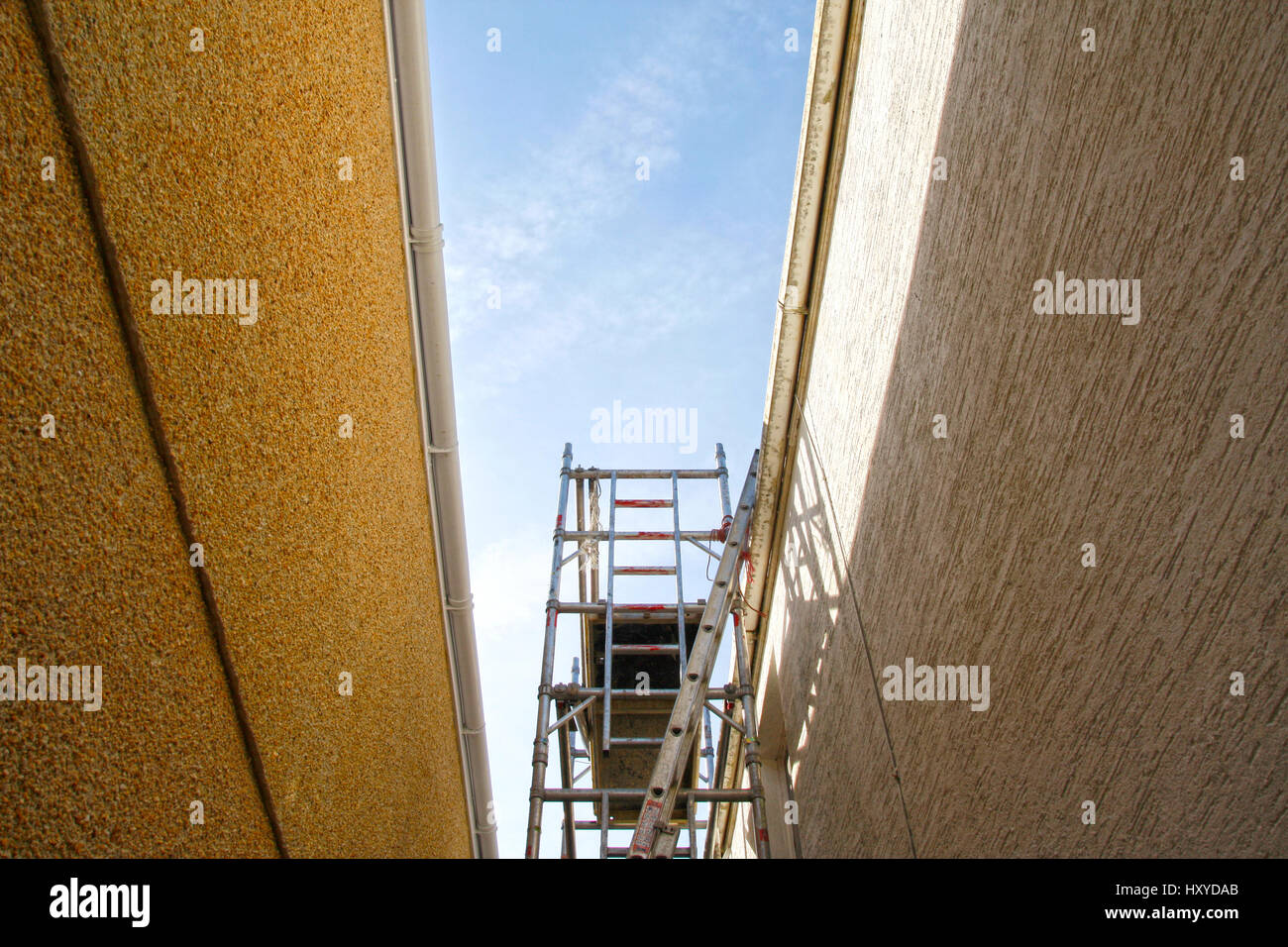 Scaffolding tower hi-res stock photography and images - Alamy