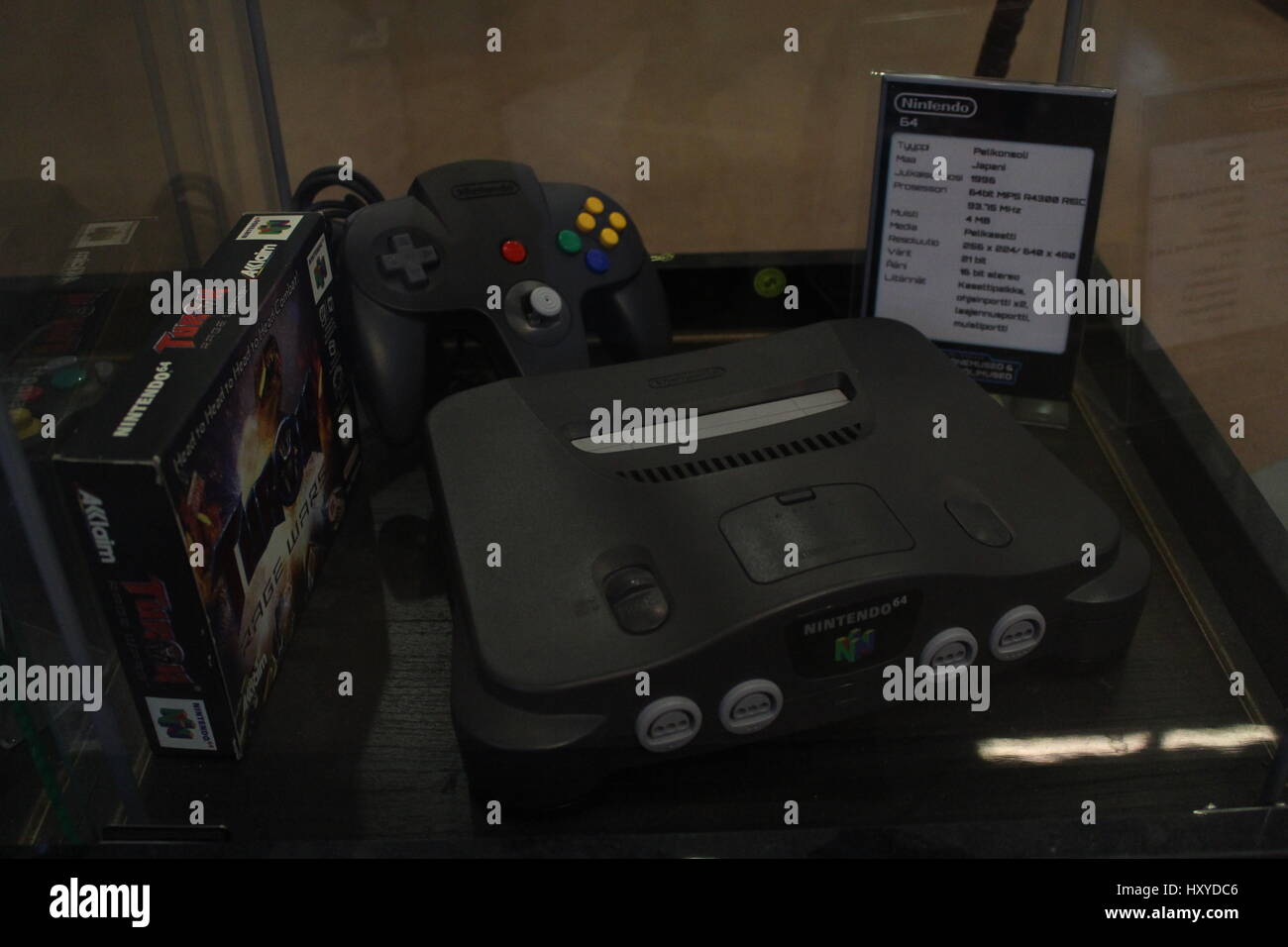 Retro gaming consoles in Helsinki's Computer and Game Console Museum ...