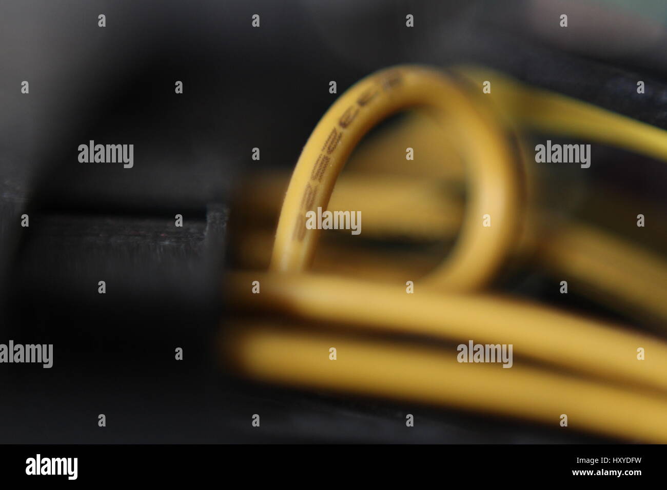 Close up of PC wires Stock Photo - Alamy