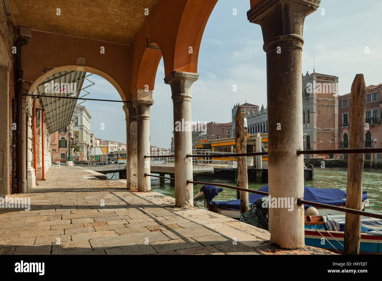 Spring afternoon on Grand Canal in Venice, Italy Stock Photo - Alamy