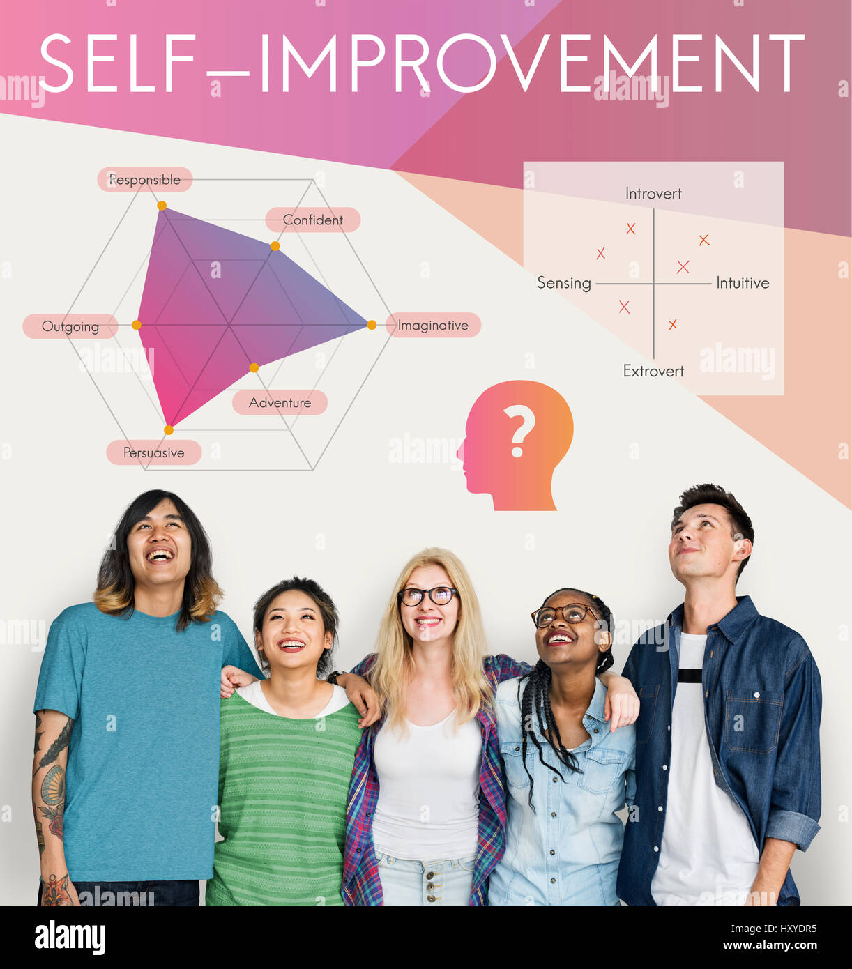 Development Personality Improvement Graphic Word Symbol Stock Photo - Alamy