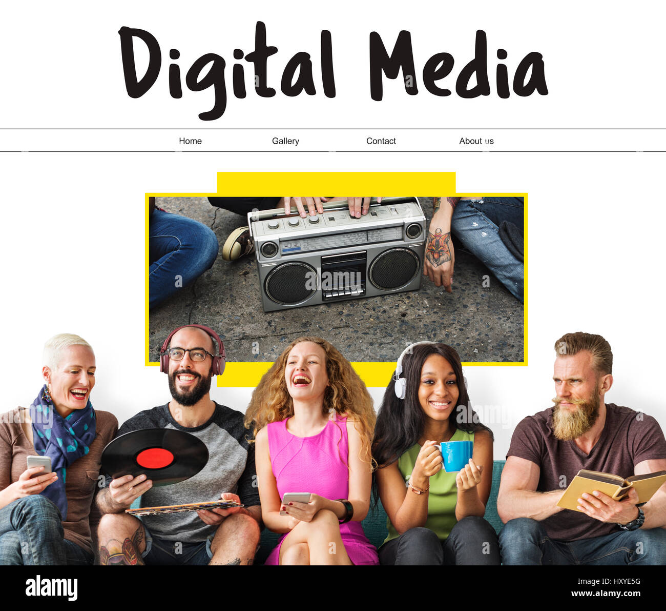 Entertainment Broadcast Streaming Digital Media Stock Photo - Alamy