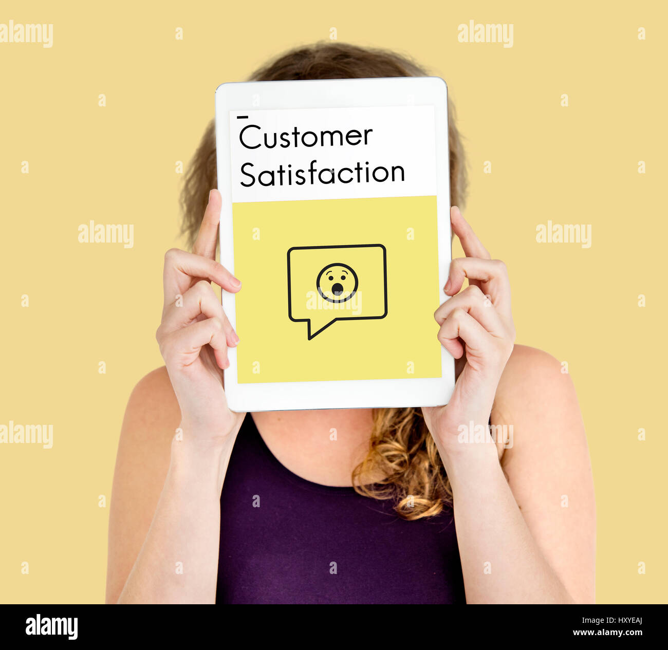 Evaluation Customer Satisfaction Service Review Stock Photo - Alamy