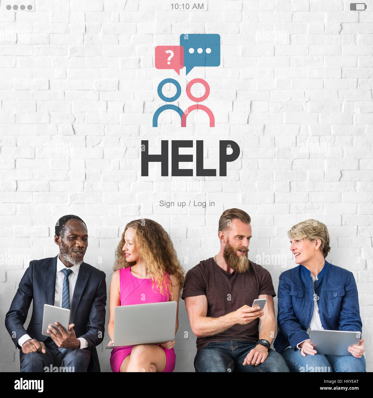 Support Consulting Help Graphic Icon Word Stock Photo - Alamy