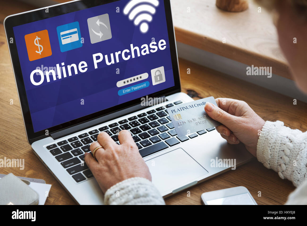 Purchasing software hi-res stock photography and images - Alamy