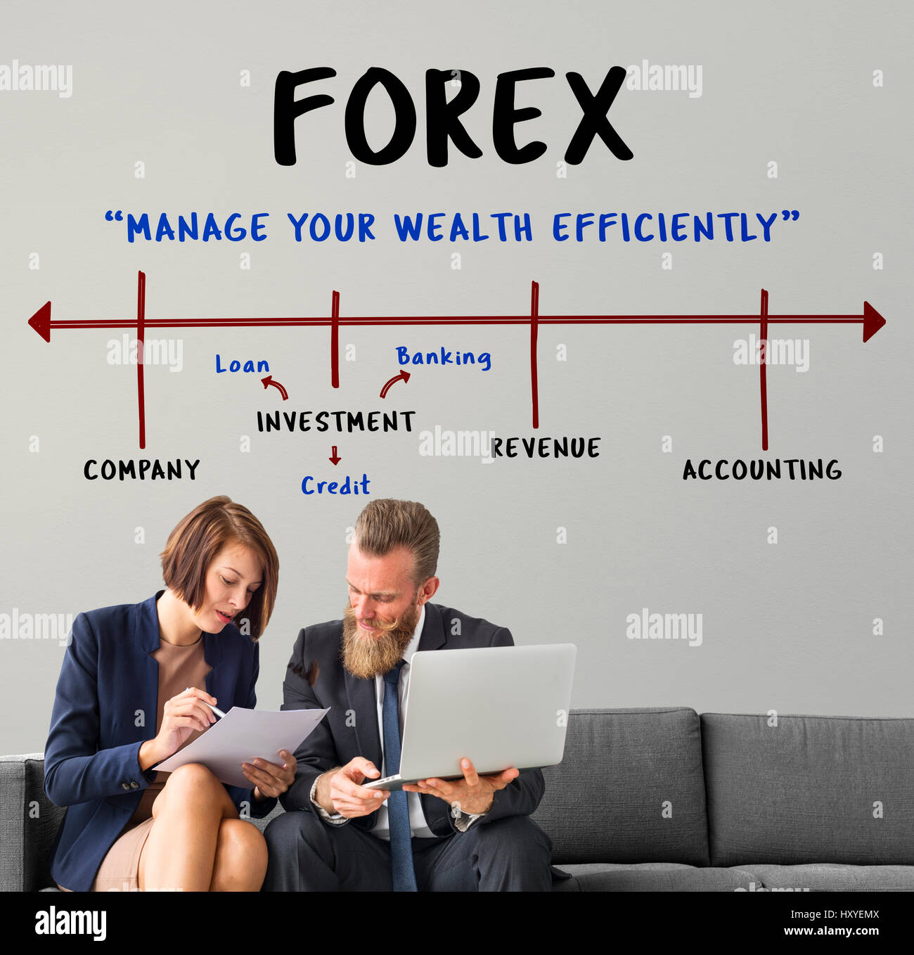 Forex Stock Venture Economics Stock Photo - Alamy