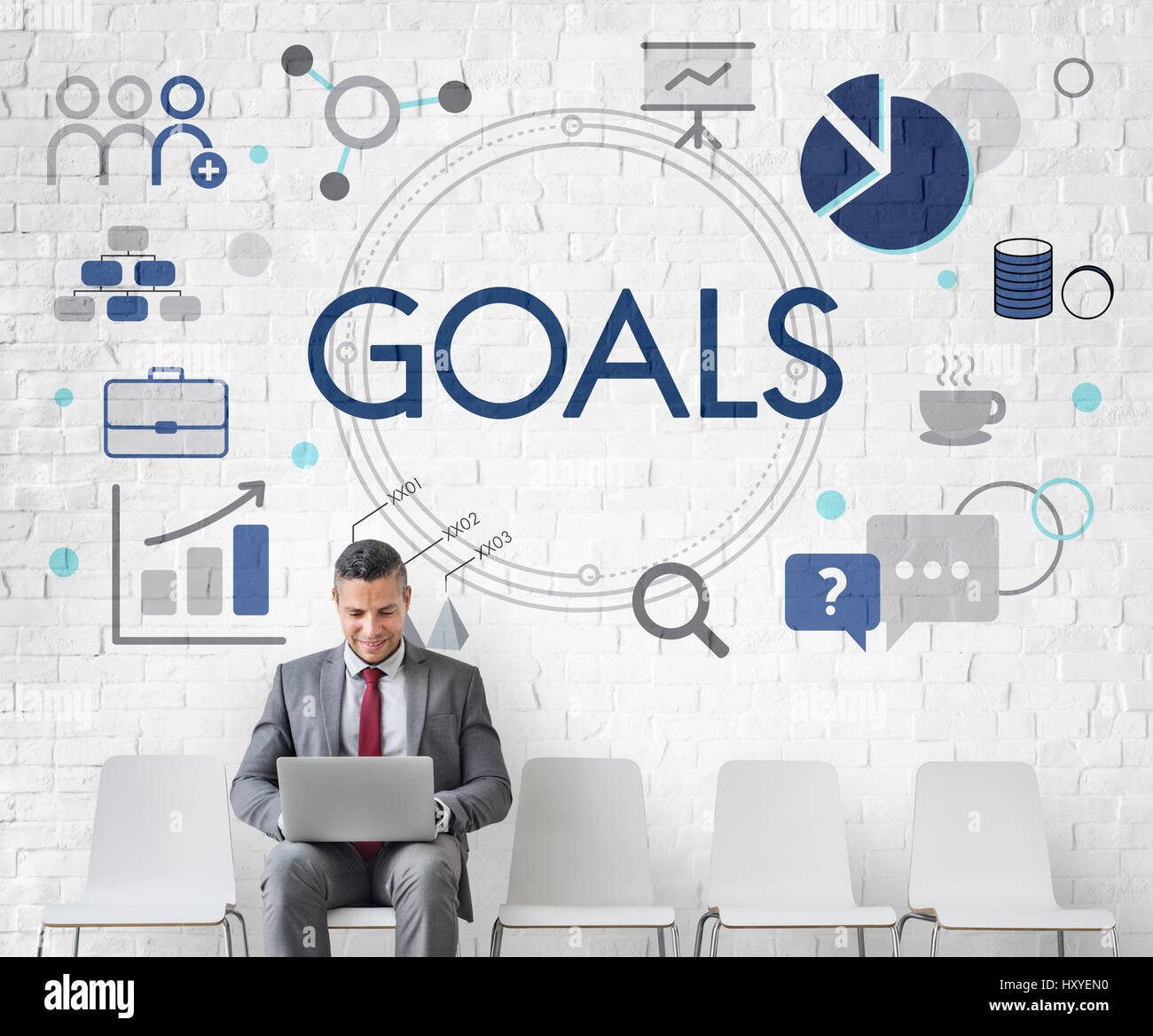 Entrepreneur Expansion Goals Target Stock Photo - Alamy